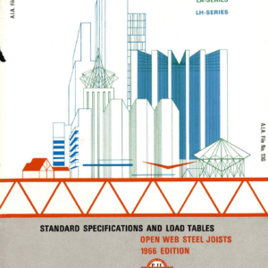 SJI Historical Specification & Load Tables Catalogs - Steel Joist Institute